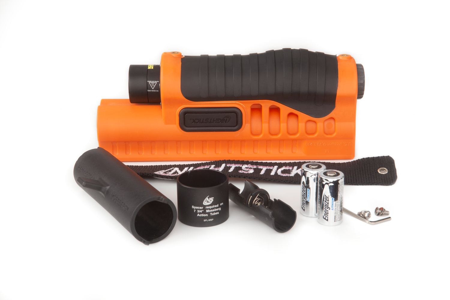 Buy Less-Lethal Orange Shotgun Forend Light With Green Laser For ...