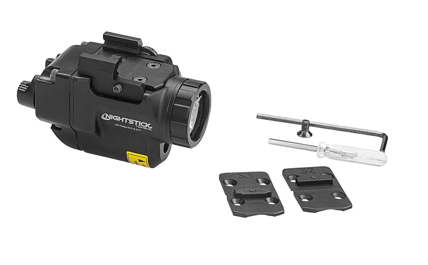 Buy Subcompact Weapon-Mounted Light for Narrow Rail Handguns w/Green ...