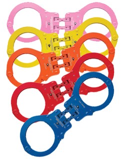 Buy Hinged Handcuff - Colour Plated - Peerless Online at Best price - ON