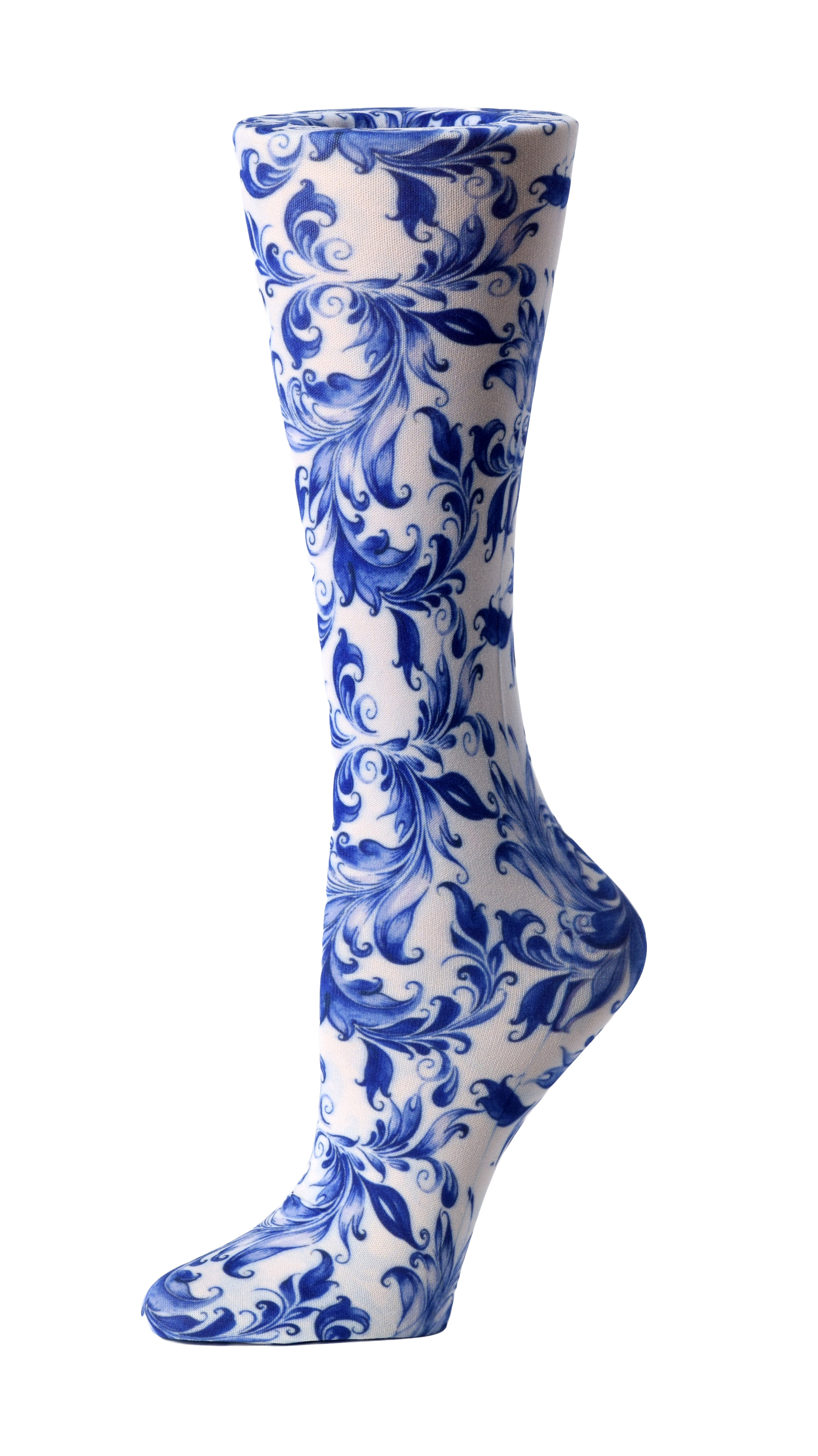 Buy Blue Watercolor Flowers - Cutieful Compression Socks - Cutieful ...
