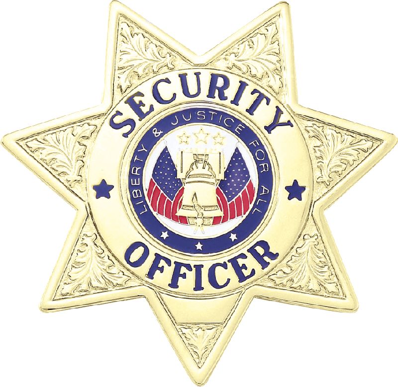 Buy A-7265 Security Officer Badge - Blackinton Insignia and Recognition ...